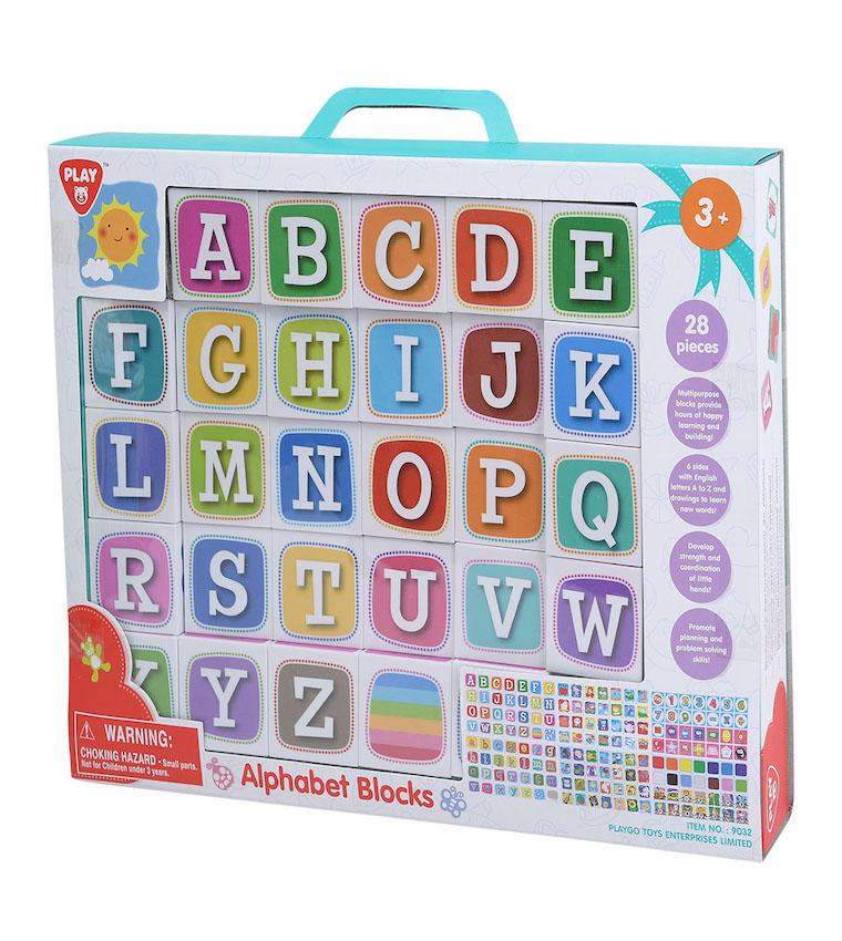 Buy PlayGo PlayGo: Alphabet Learning Blocks: 28Pcs Multi In Multiple ...