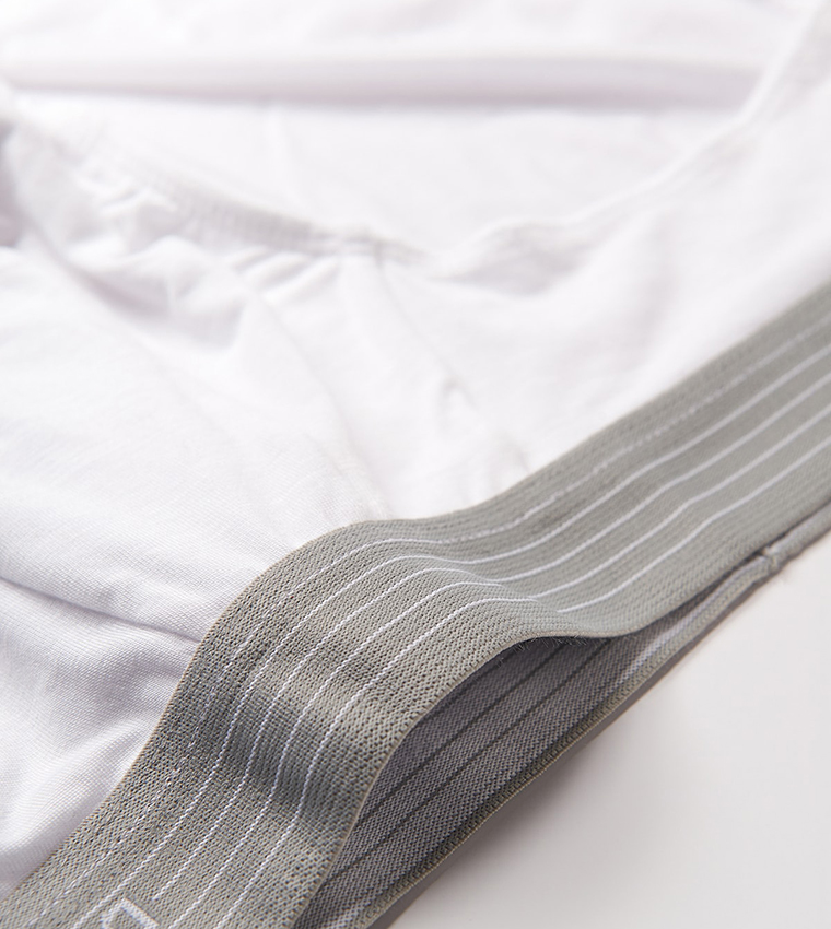 Buy Dagi Logo Waistband Brief In White | 6thStreet UAE