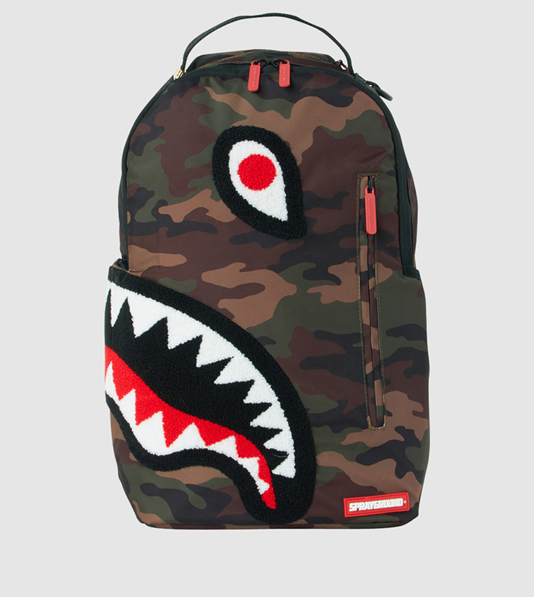 Buy Sprayground Torpedo Shark Camo Backpack In Multiple Colors ...