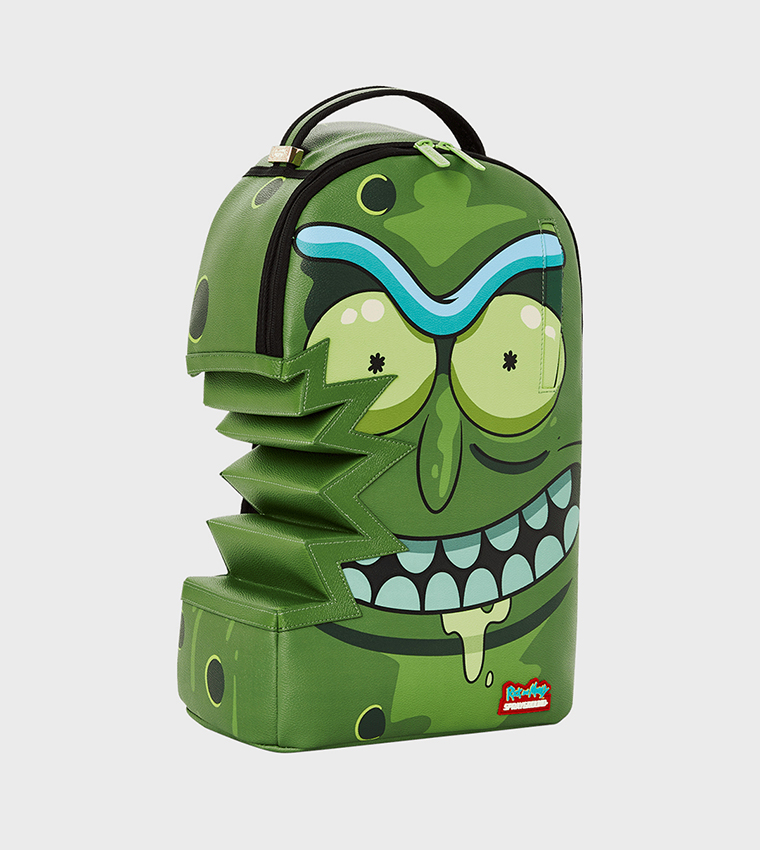 Buy Sprayground Rick & Morty Pickle Rick Bite Backpack In Multiple ...