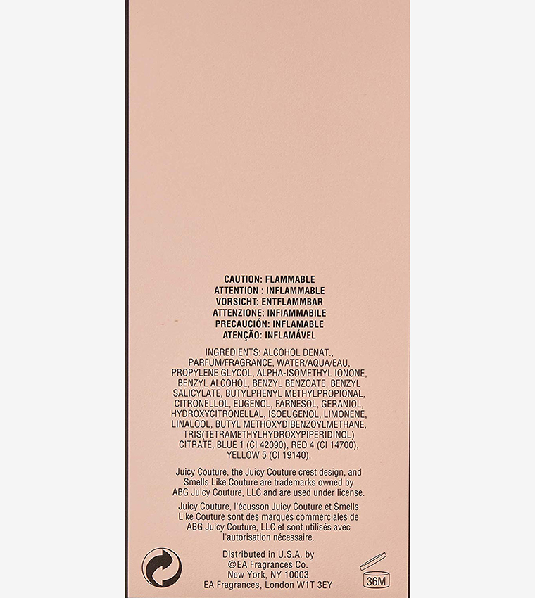 Buy Juicy Couture Juicy Couture For Women Edp 100ML White In White ...