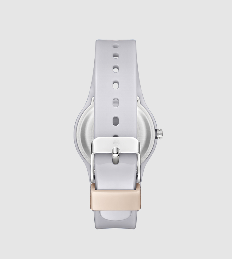 Buy Astro Round Dial Analog Watch In Grey | 6thStreet Kuwait