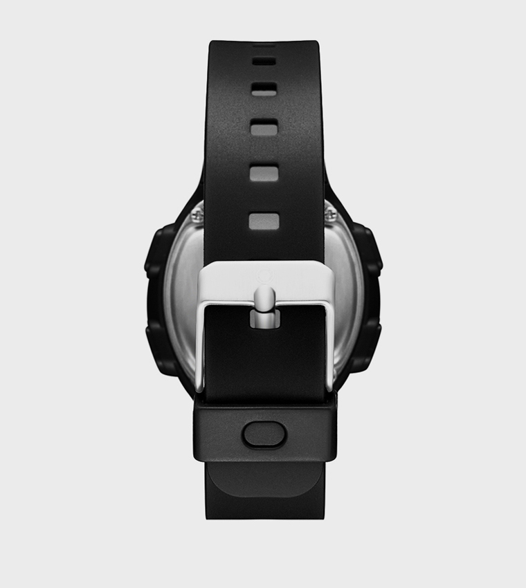 Buy Astro Round Dial Digital Watch In Black | 6thStreet Saudi Arabia