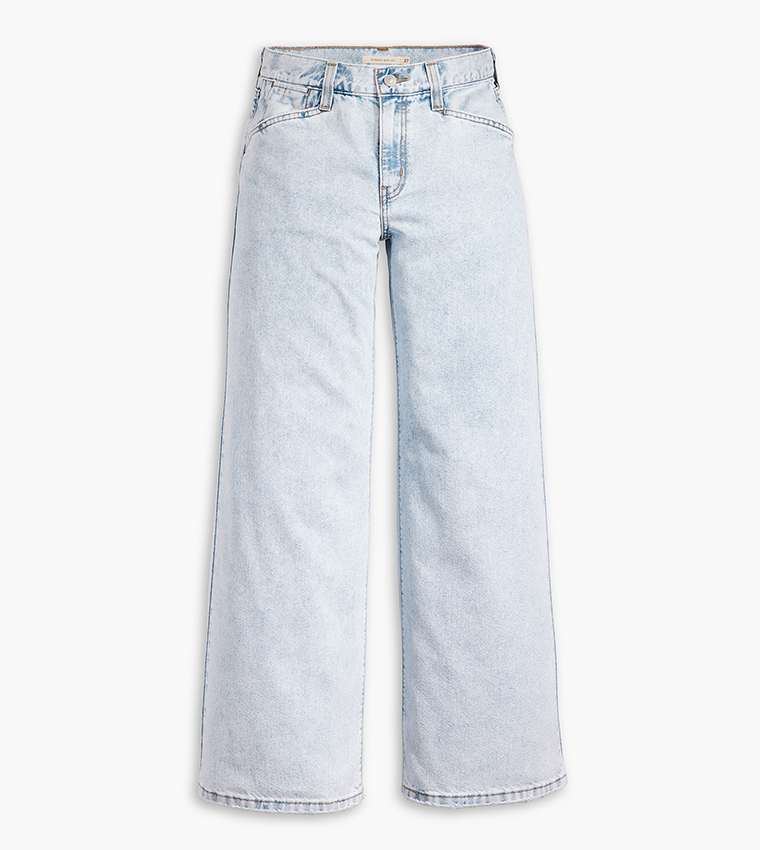 Buy Levi S 94 Baggy Wide Leg Jeans In Indigo 6thstreet Qatar