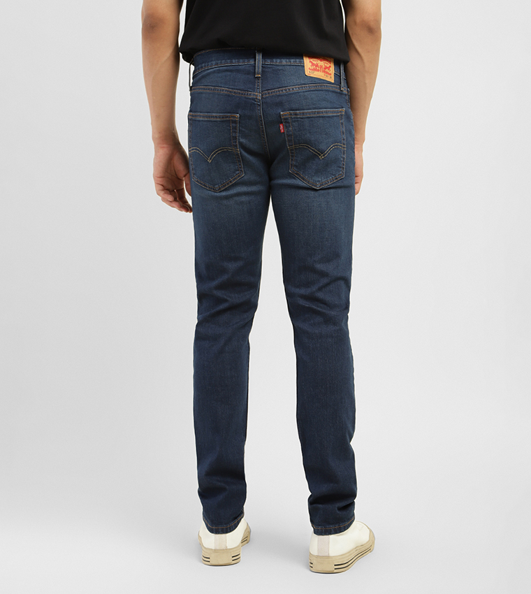 Buy Levi's 512 Slim Tapered Fit Jeans In Black | 6thStreet UAE