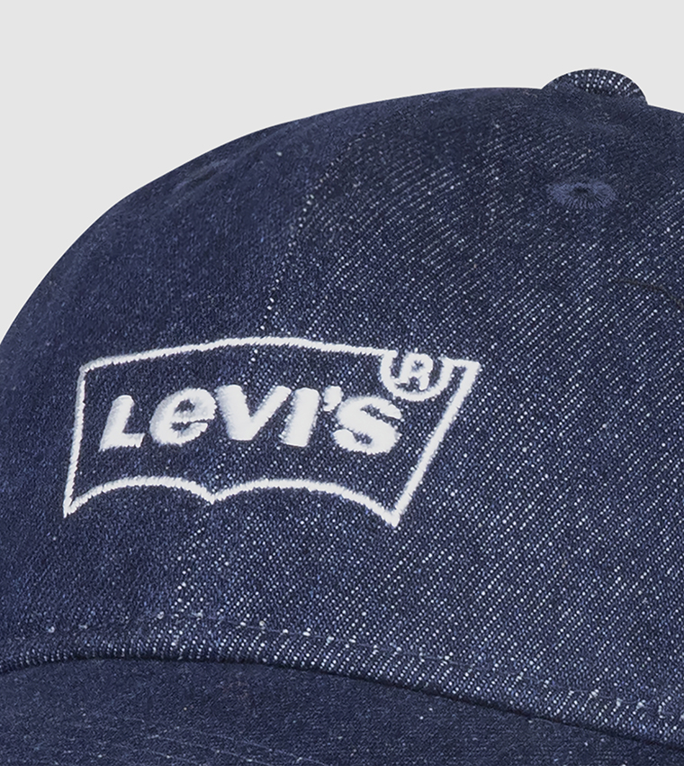 Buy Levi's Denim Curved Brim Cap In Blue | 6thStreet UAE