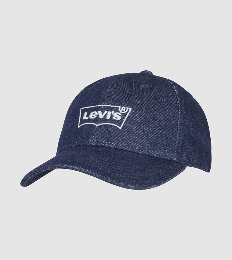 Buy Levi's Denim Curved Brim Cap In Blue | 6thStreet UAE