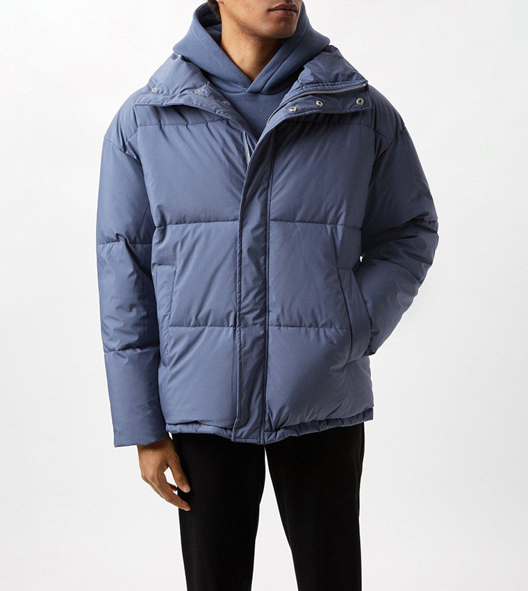 Buy Burton Premium Funnel Neck Puffer Jacket In Blue | 6thStreet UAE