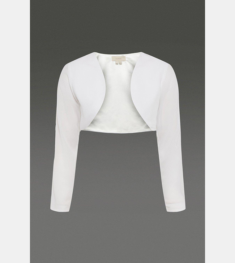 Buy Coast Cropped Bolero In Ivory | 6thStreet Bahrain