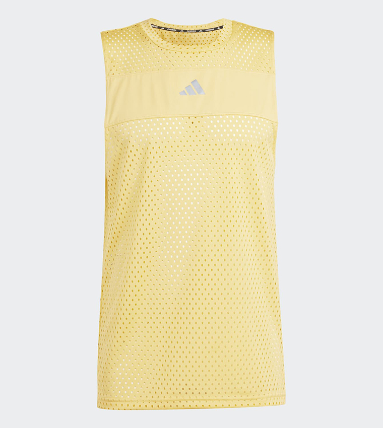 Buy Adidas Break The Norm Mesh Tank Top In Orange | 6thStreet Qatar