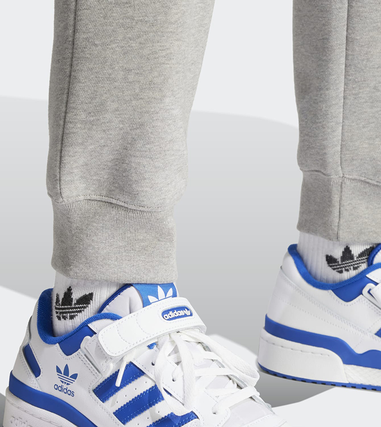 Buy Adidas Trefoil Essentials Active Joggers In Grey | 6thStreet Qatar