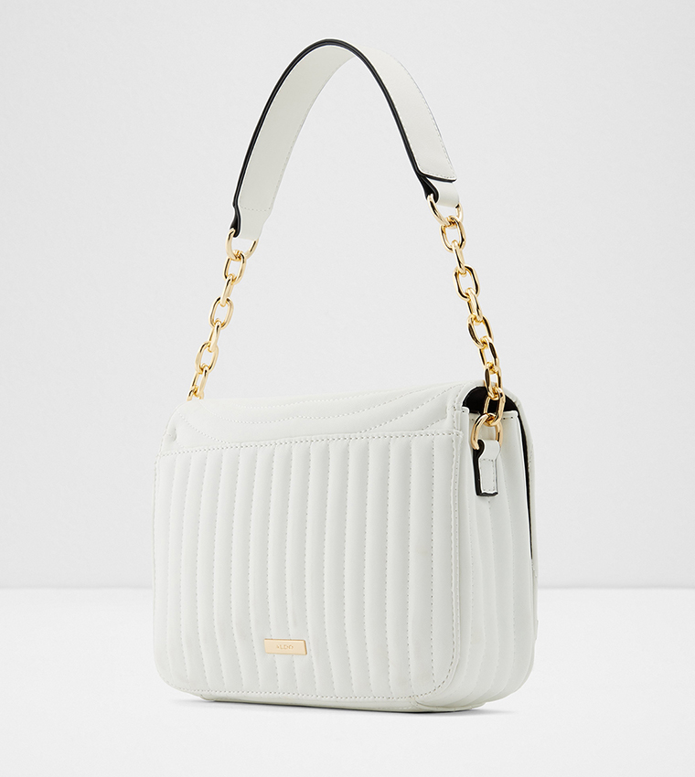 Buy Aldo Embroidered Cross Body Bag White In White | 6thStreet Oman