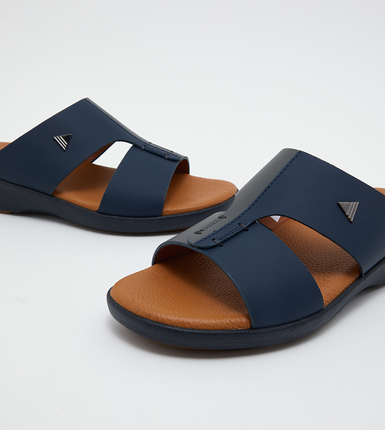 Buy Aldo Color Block Comfort Traditional Sandals In Blue | 6thStreet UAE