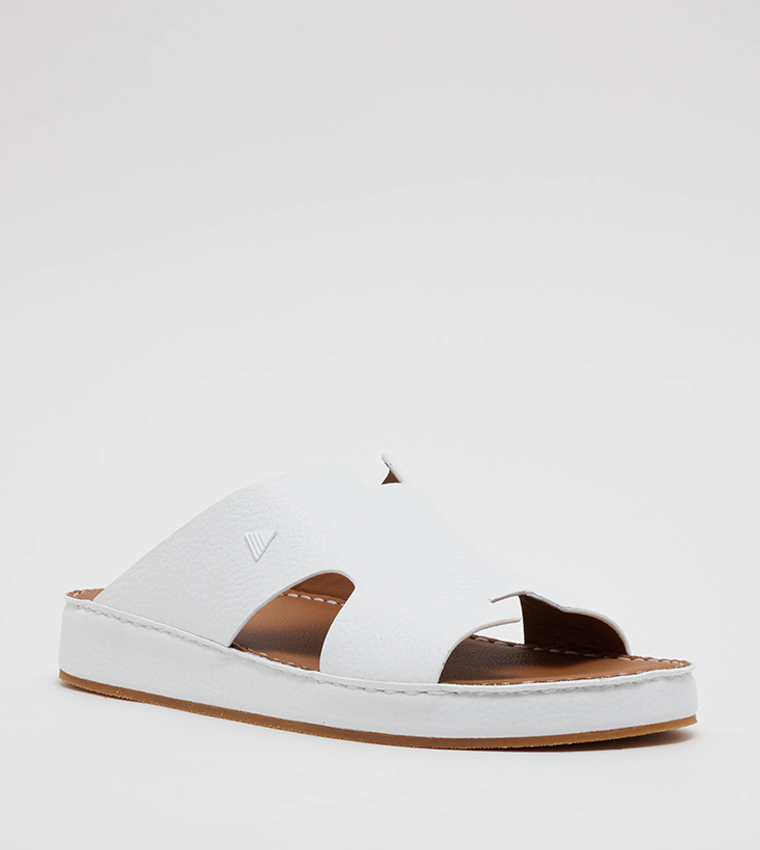 Buy Aldo Open Toe Arabic Sandals In White | 6thStreet UAE
