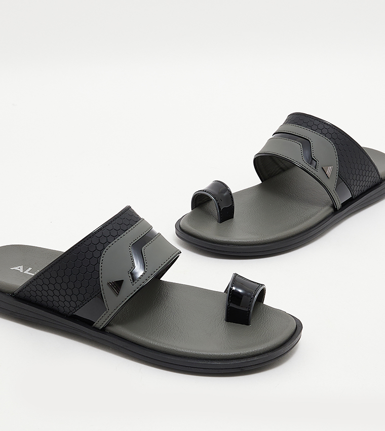 Buy Aldo Textured One Toe Arabic Sandals In Multiple Colors | 6thStreet UAE