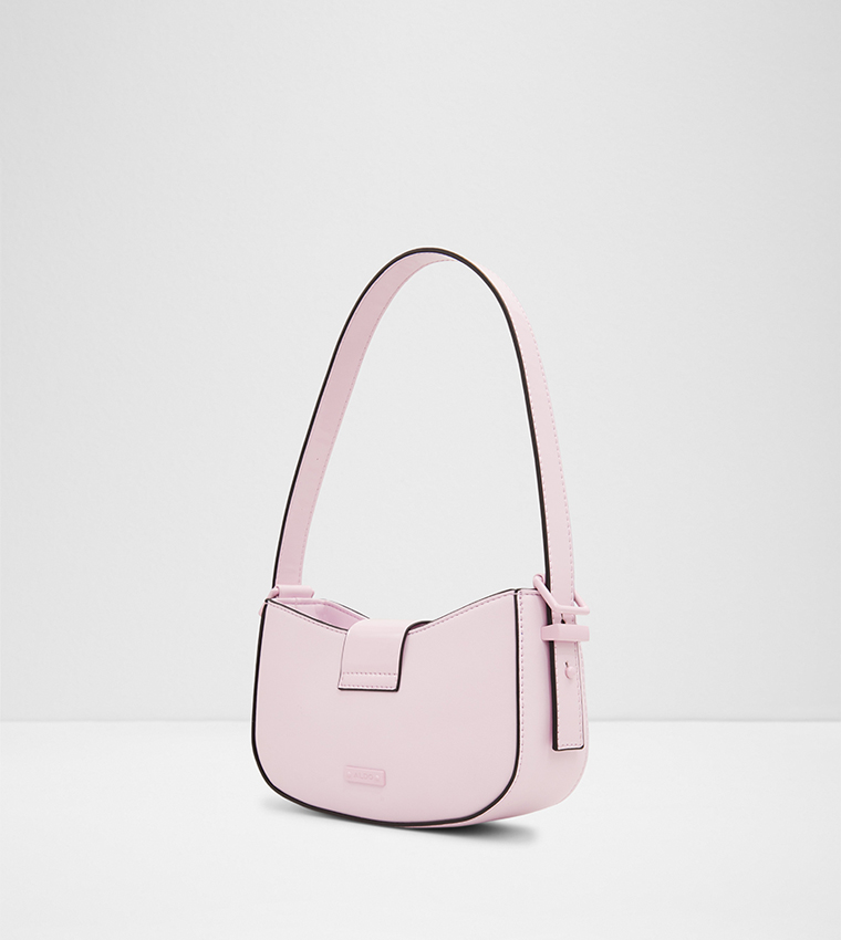 Buy Aldo Aliel Snap Button Closure Shoulder Bag In Pink | 6thStreet UAE