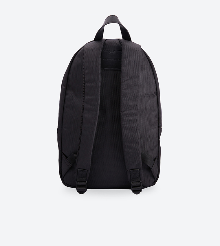 Buy Tommy Hilfiger Elevated Zip Closure Front Pocket Details Backpack ...