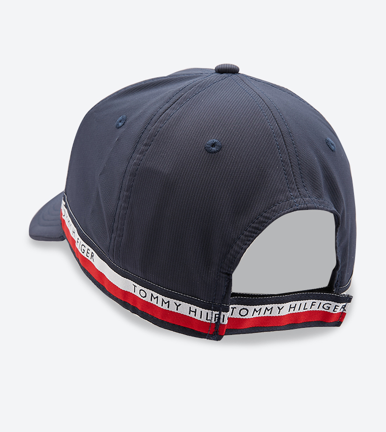 Buy Tommy Hilfiger Corporate Selvedge Velcro Closure Cap Navy In Navy ...