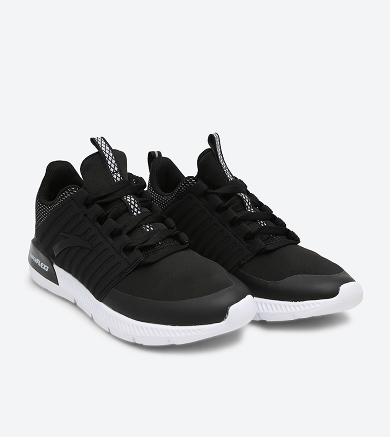 Buy Anta Super Flexi Running Shoes Black In Black | 6thStreet Qatar