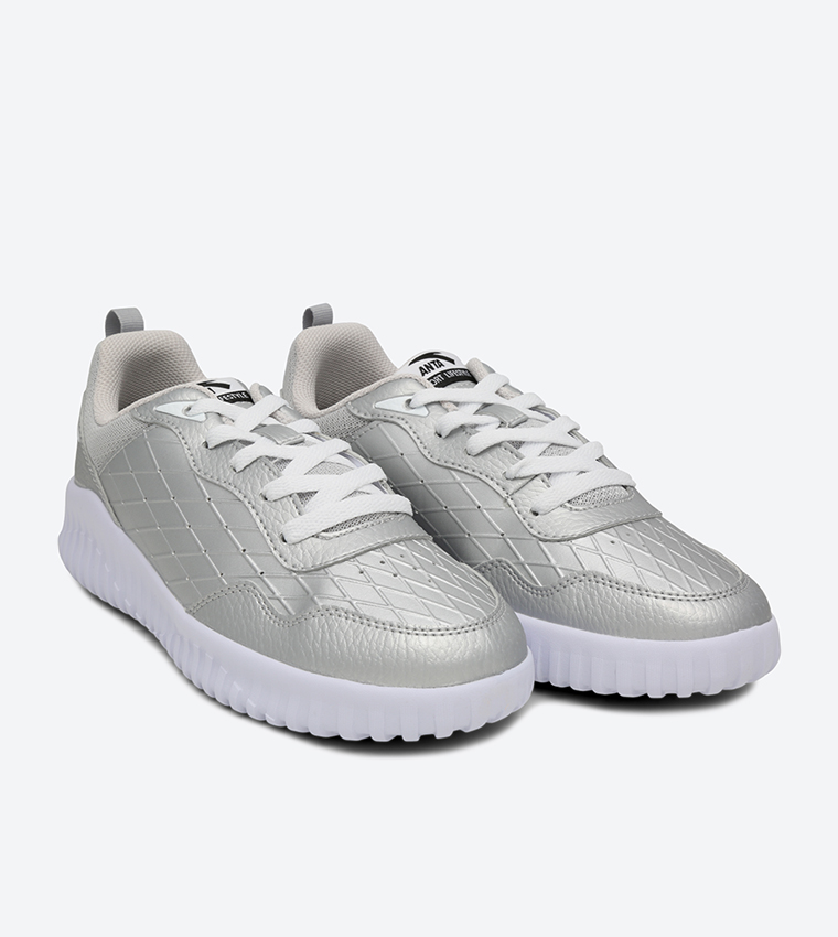 Buy Anta X Game Sneakers Silver In Silver | 6thStreet Saudi Arabia