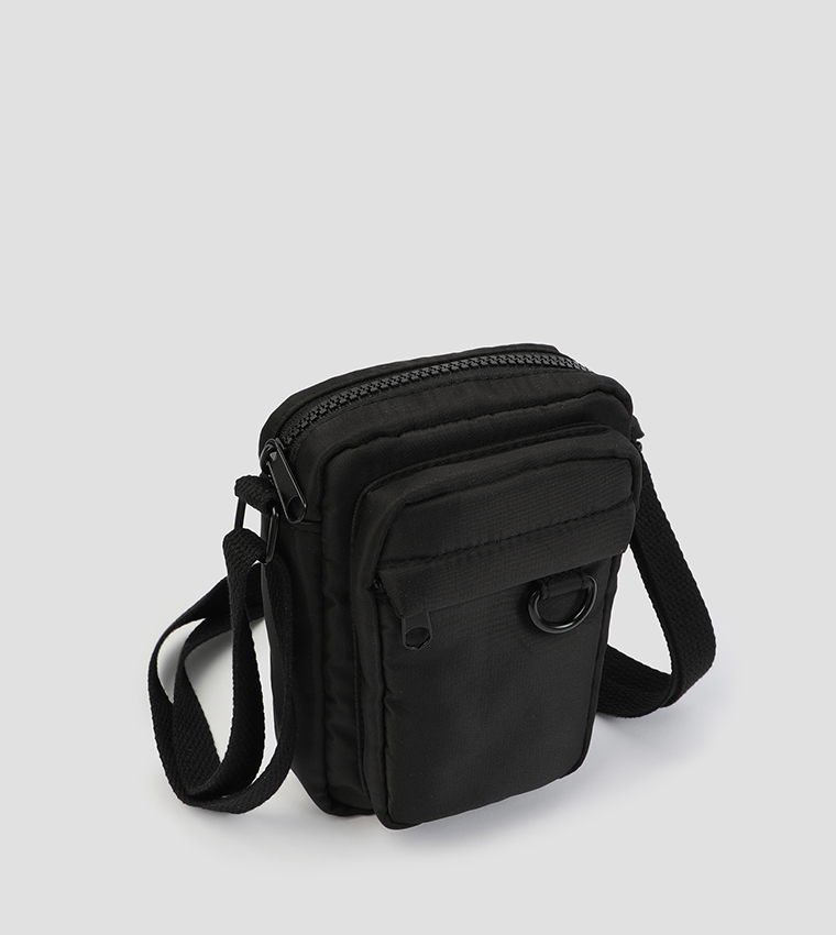 Buy Ardene Nylon Crossbody Phone Bag In Black | 6thStreet UAE