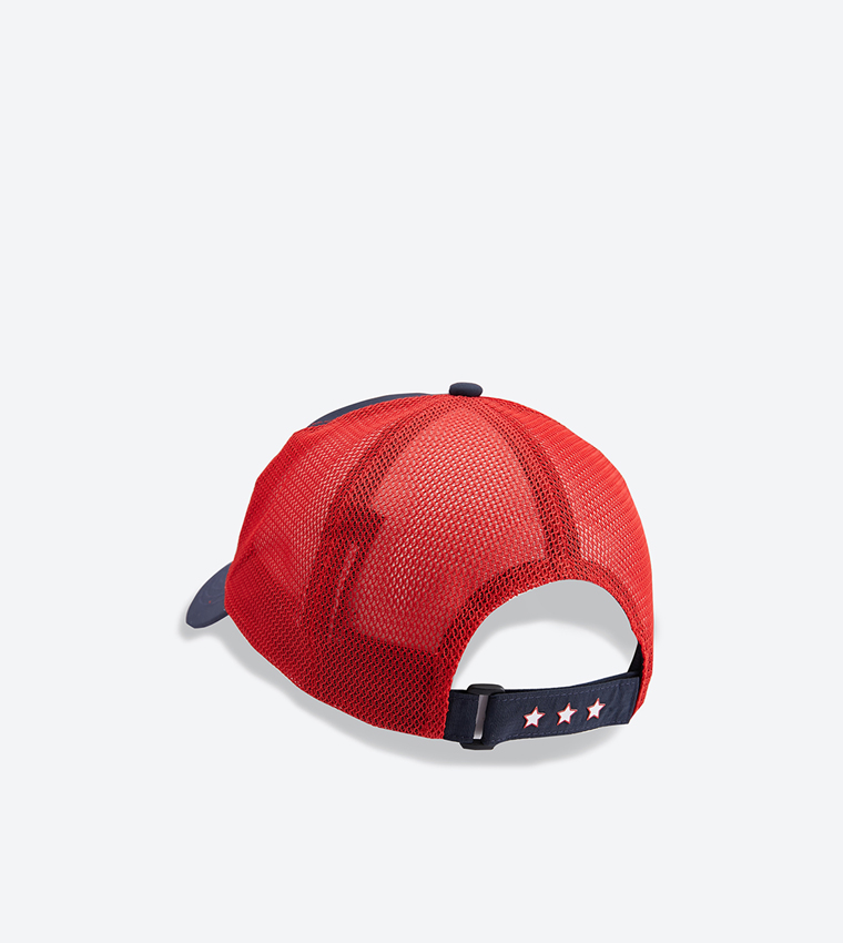 Buy Tommy Hilfiger Icon Details Adjustable Back Closure Cap Multi In ...