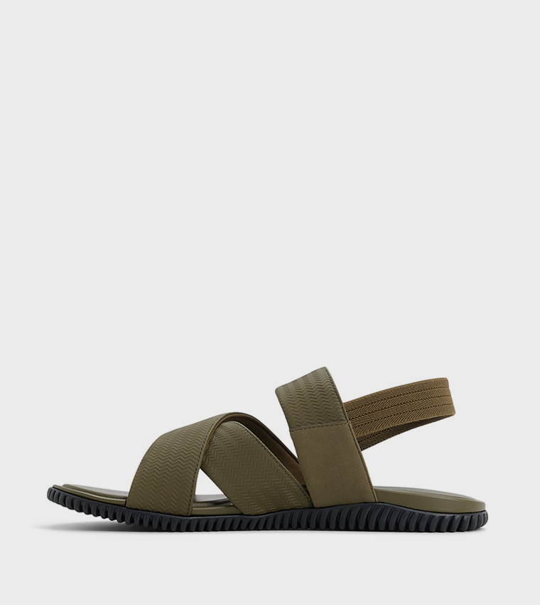 Buy Aldo AUDRICK Criss Cross Casual Sandals In Green | 6thStreet UAE
