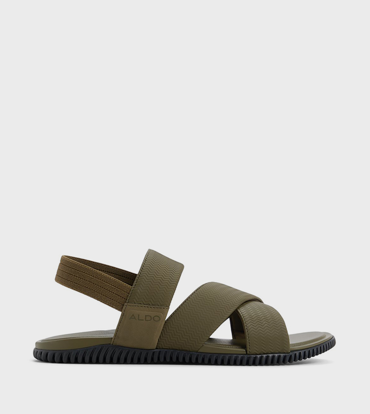 Buy Aldo AUDRICK Criss Cross Casual Sandals In Green | 6thStreet UAE