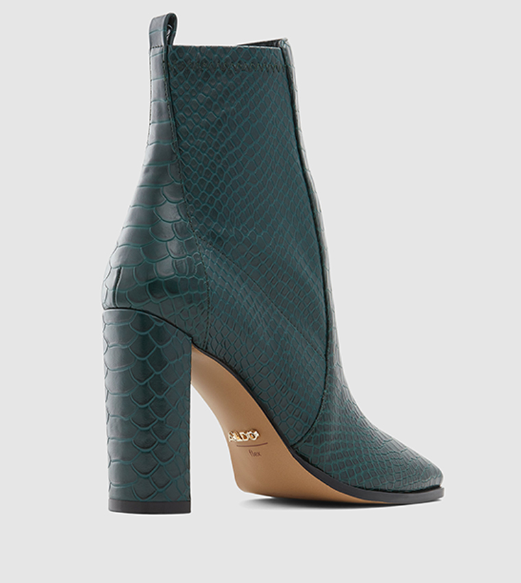Buy Aldo Aurla Ankle Boots Boots In Green | 6thStreet Qatar