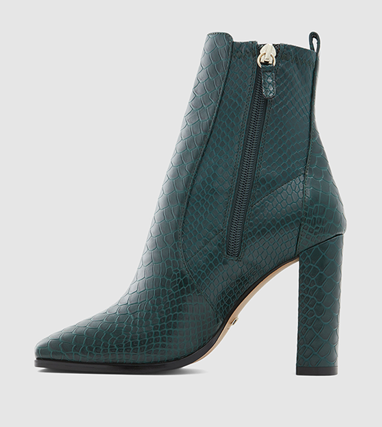 Buy Aldo Aurla Ankle Boots Boots In Green | 6thStreet Qatar