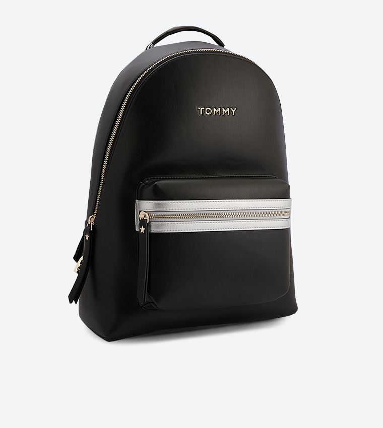 Buy Tommy Hilfiger Iconic Tommy Backpack In Black | 6thStreet Qatar