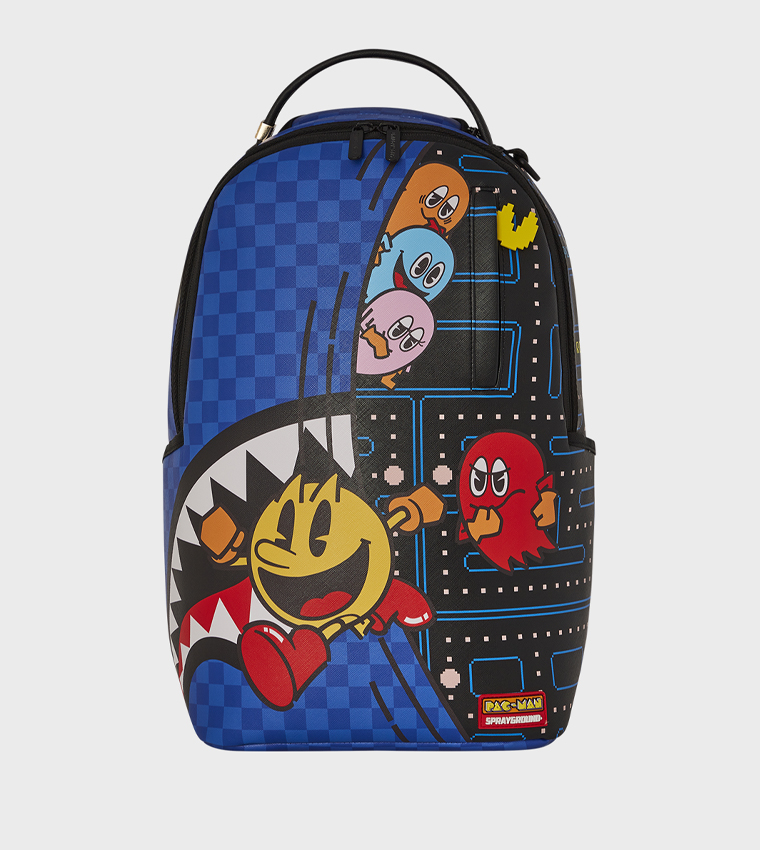 Buy Sprayground Pac Man Reveal Print DLXSV Backpack In Multiple Colors ...