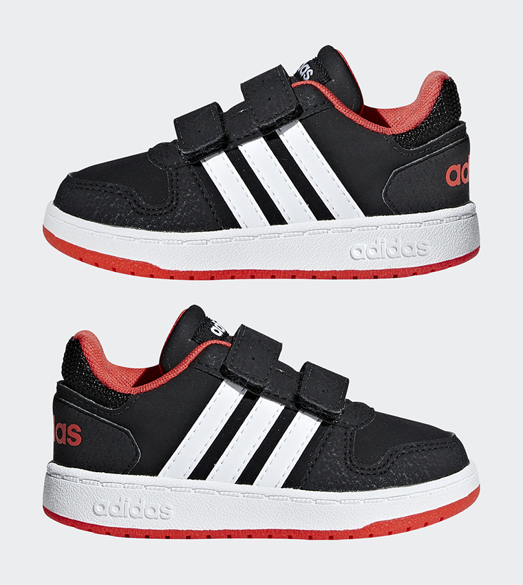 Buy Adidas Round Toe Laceup Clouser Athletics Shoes Black In Black ...