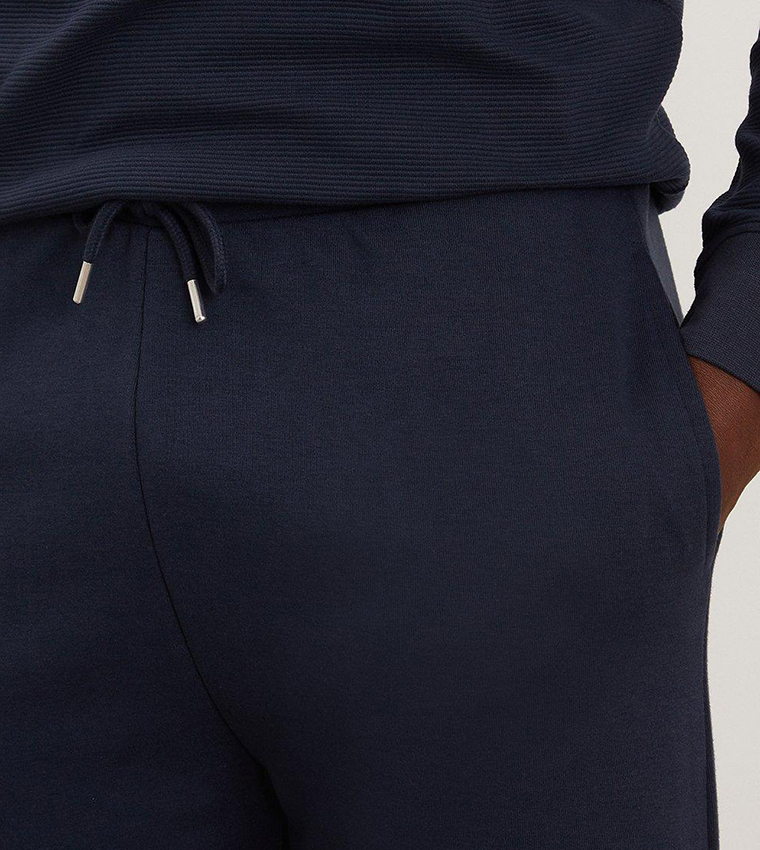 Buy Burton Navy Interlock Double Faced Joggers In Navy | 6thStreet UAE