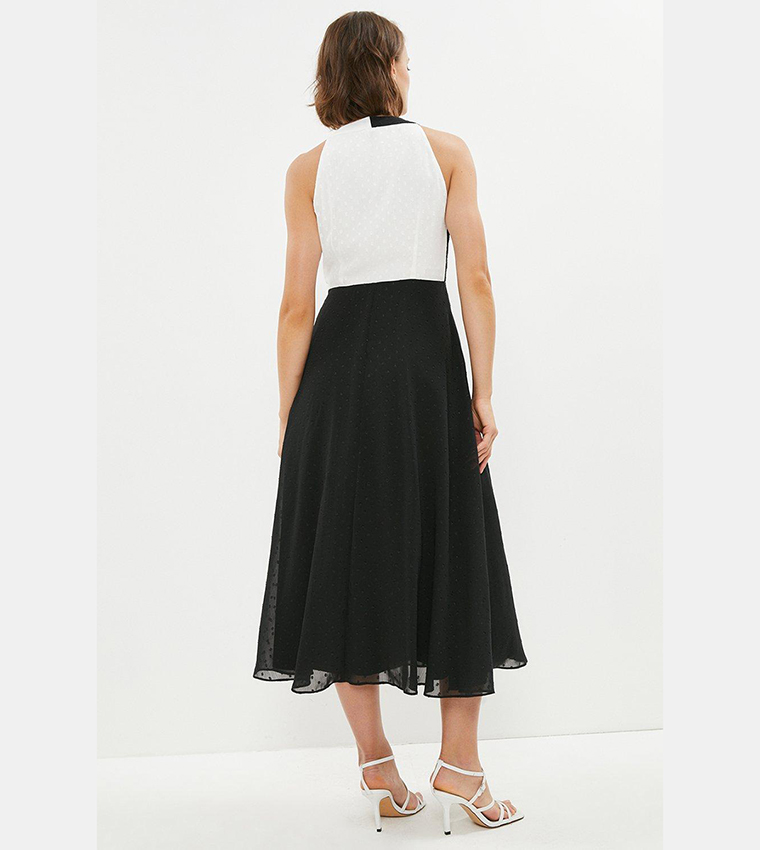 Buy Coast Mono Color Block Wrap Midi Dress In Multiple Colors ...