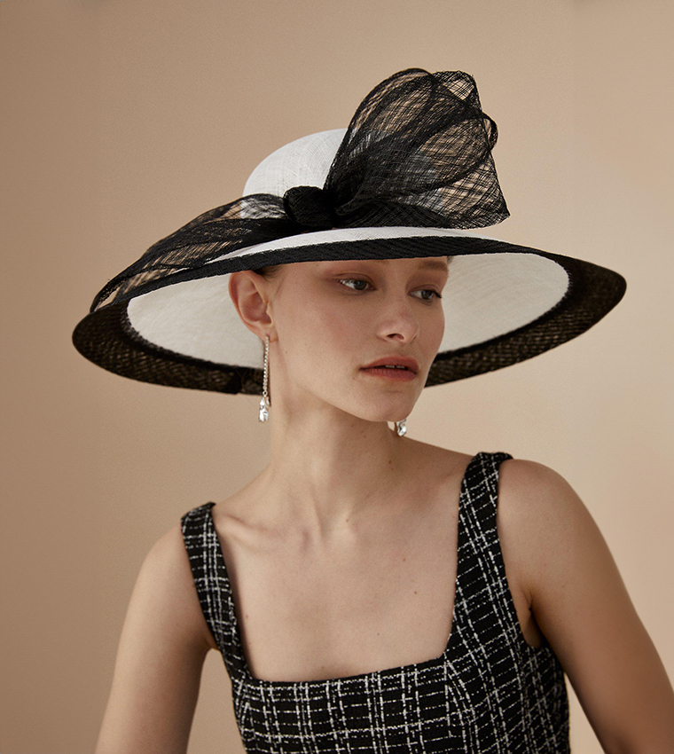 Buy Coast Lisa Tan Oversized Bow Wide Brim Hat In Multiple Colors ...