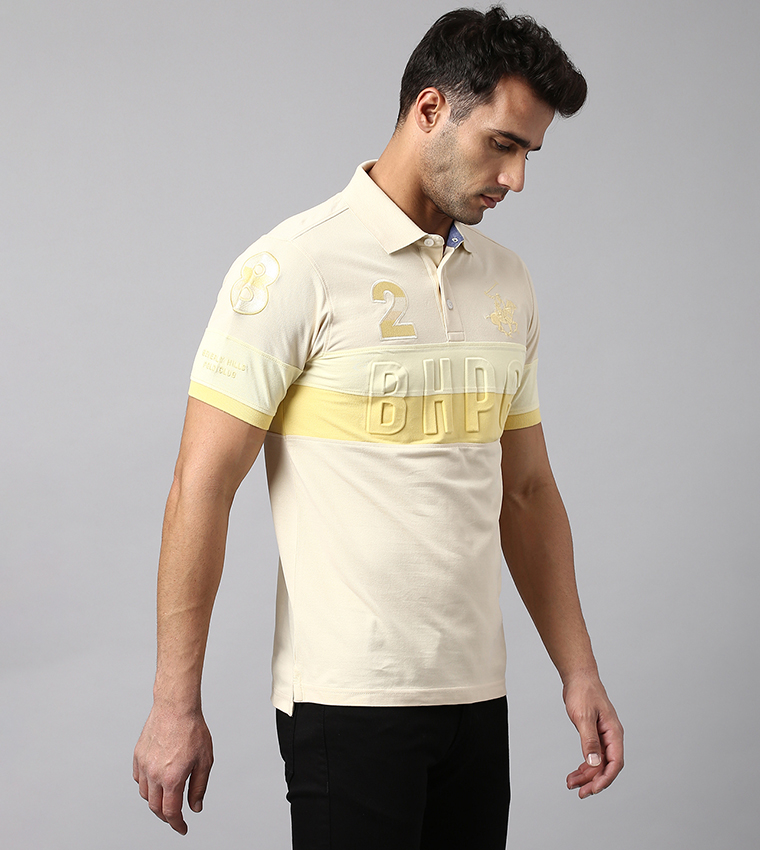 Buy Beverly Hills Polo Club High Tide Embroidered Polo T Shirt In ...