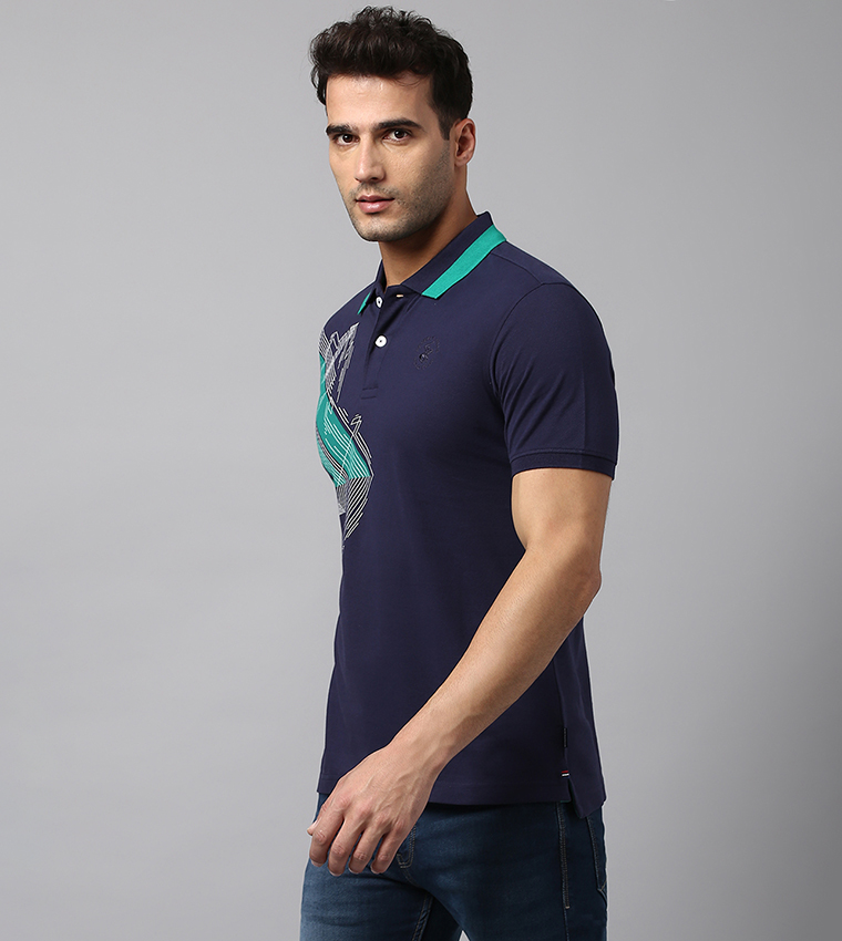 Buy Beverly Hills Polo Club Coming In From The Side Polo T Shirt In ...