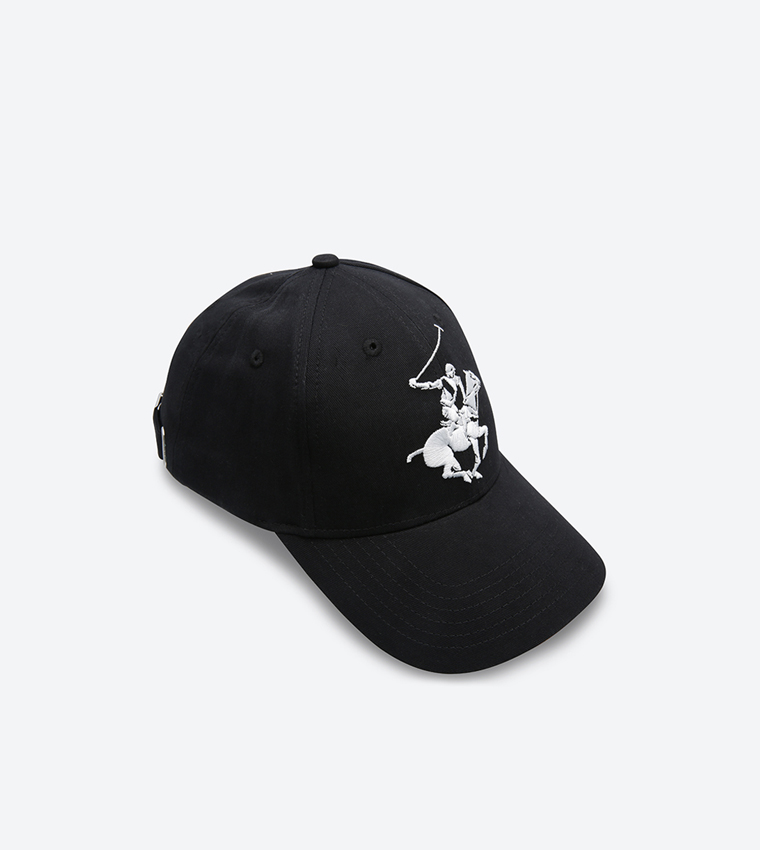Buy Beverly Hills Polo Club Embroidered Adjustable Baseball Cap Black ...