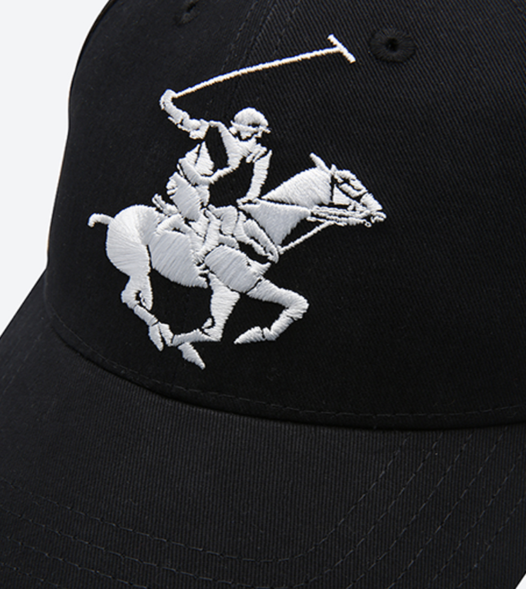 Buy Beverly Hills Polo Club Embroidered Adjustable Baseball Cap Black ...