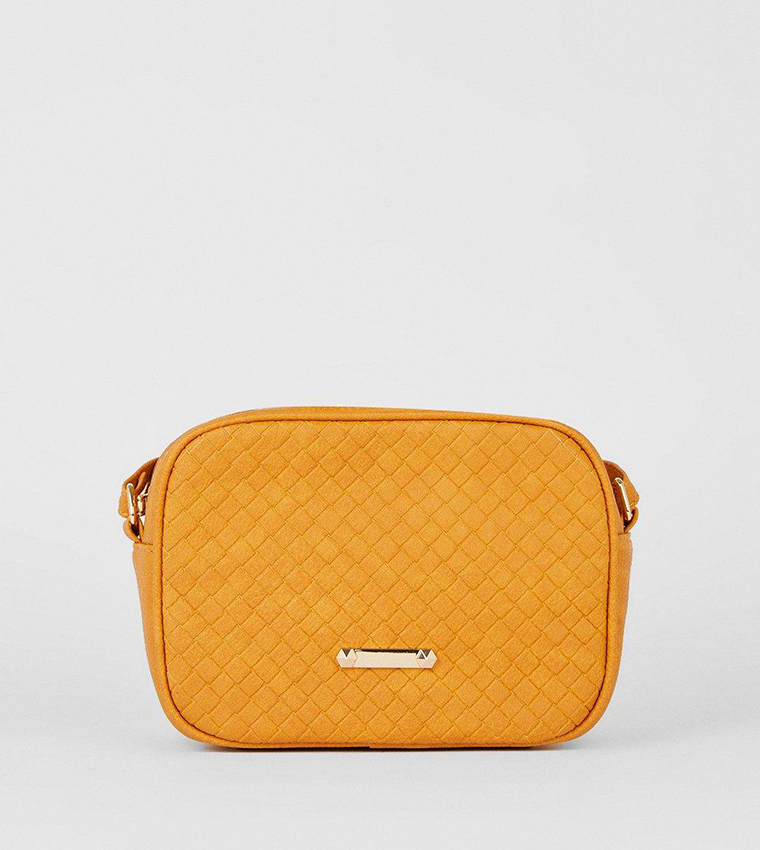 Buy Dorothy Perkins Daisy Woven Crossbody Bag In Brown | 6thStreet ...