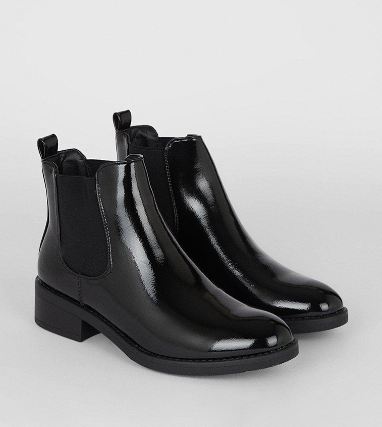 Buy Dorothy Perkins Marina Basic Chelsea Boots In Black | 6thStreet Kuwait
