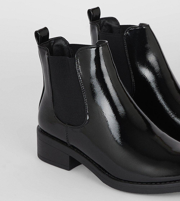 Buy Dorothy Perkins Marina Basic Chelsea Boots In Black | 6thStreet Kuwait