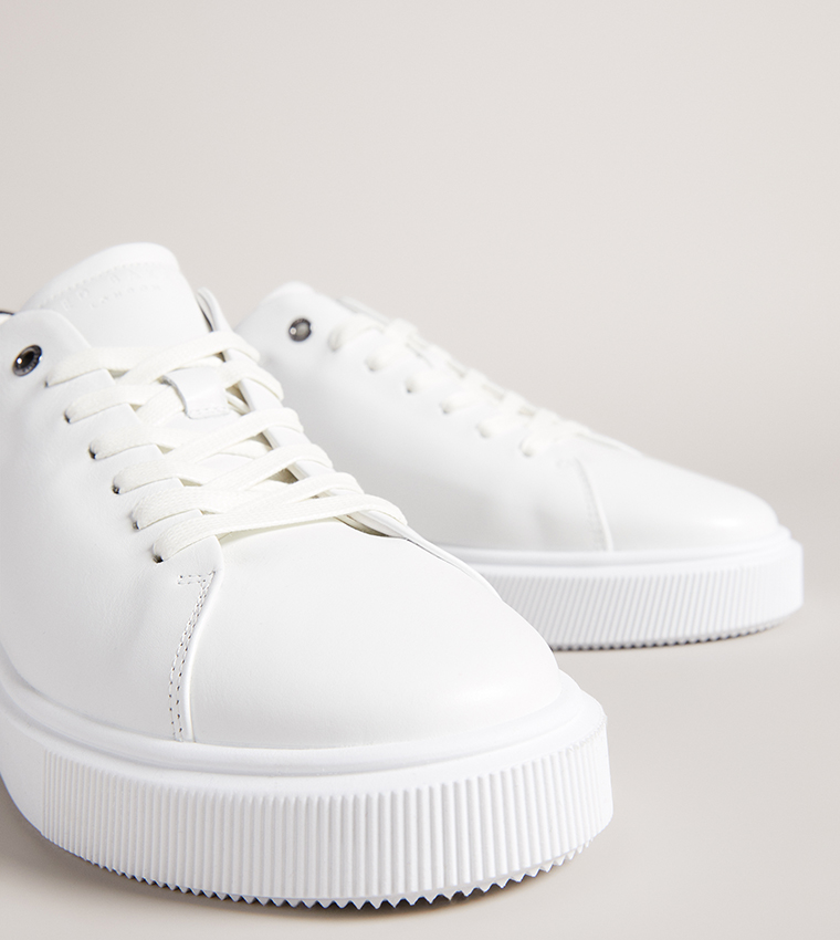 Buy Ted Baker BREYON Inflated Sole Sneakers In White | 6thStreet UAE