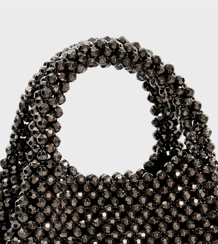 Buy Dune London BRIELLA Beaded Mini Bag In Black | 6thStreet Qatar