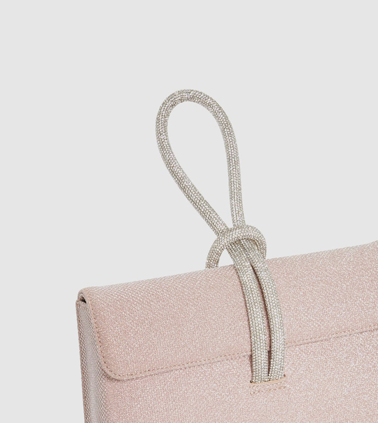 Buy Dune London BRYNIE Embellished Clutch In Pink | 6thStreet Qatar