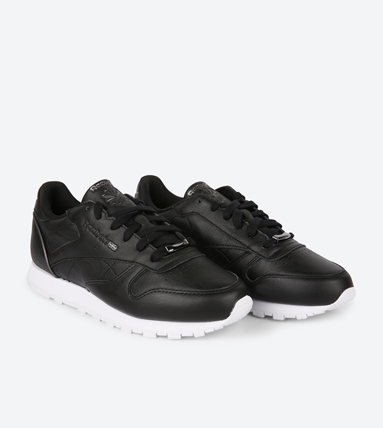 Buy Reebok Classic HW Lace Up Sneakers Black In Black | 6thStreet Kuwait