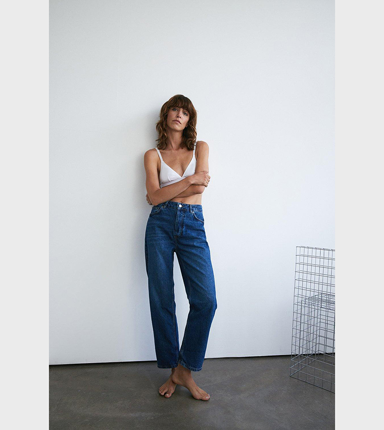 Buy Warehouse 94S Denim Authentic Straight Fit Jeans In Blue ...