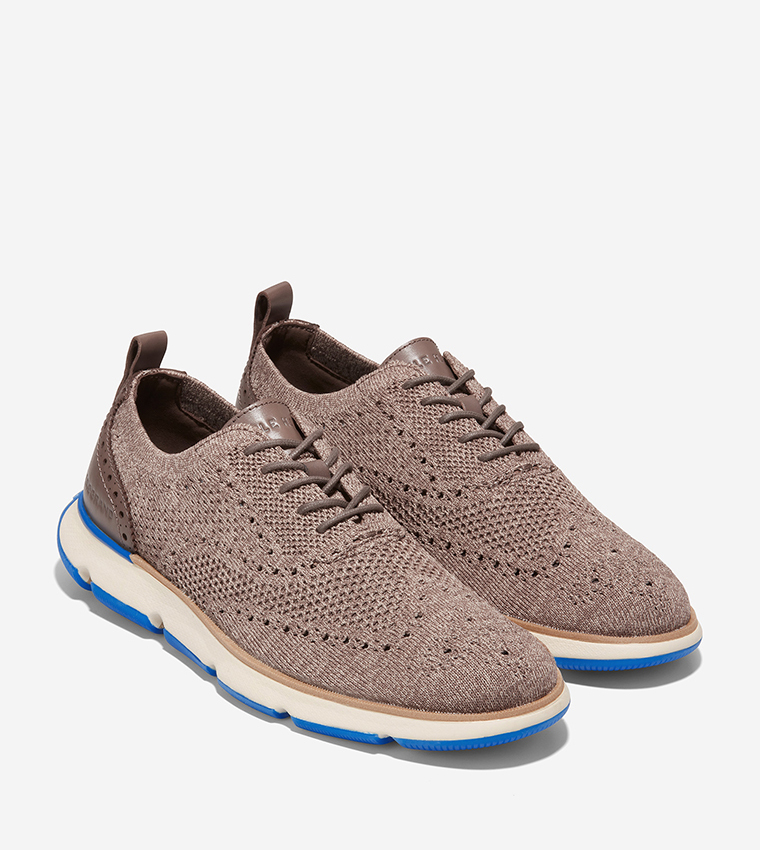 Buy Cole Haan 4.Zerogrand Stitchlite Casual Oxford Shoes In Blue ...