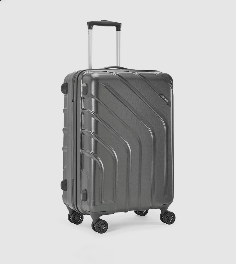 Buy CARLTON Diesel Hard Shell Spinner Trolley Bag Large (80cm) In Dark ...